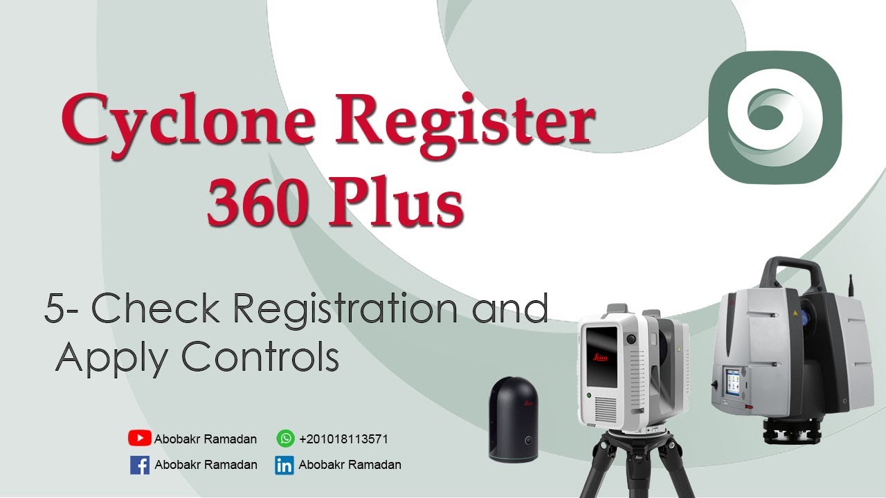Leica Cyclone Register 360 | Part 5-6 | Check Registration and Apply ...