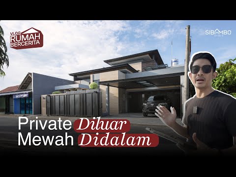 House Tour Rumah Impian Tropis Kontemporer di Lampung | Vlog Rumah Bercerita: Rumah Runtun