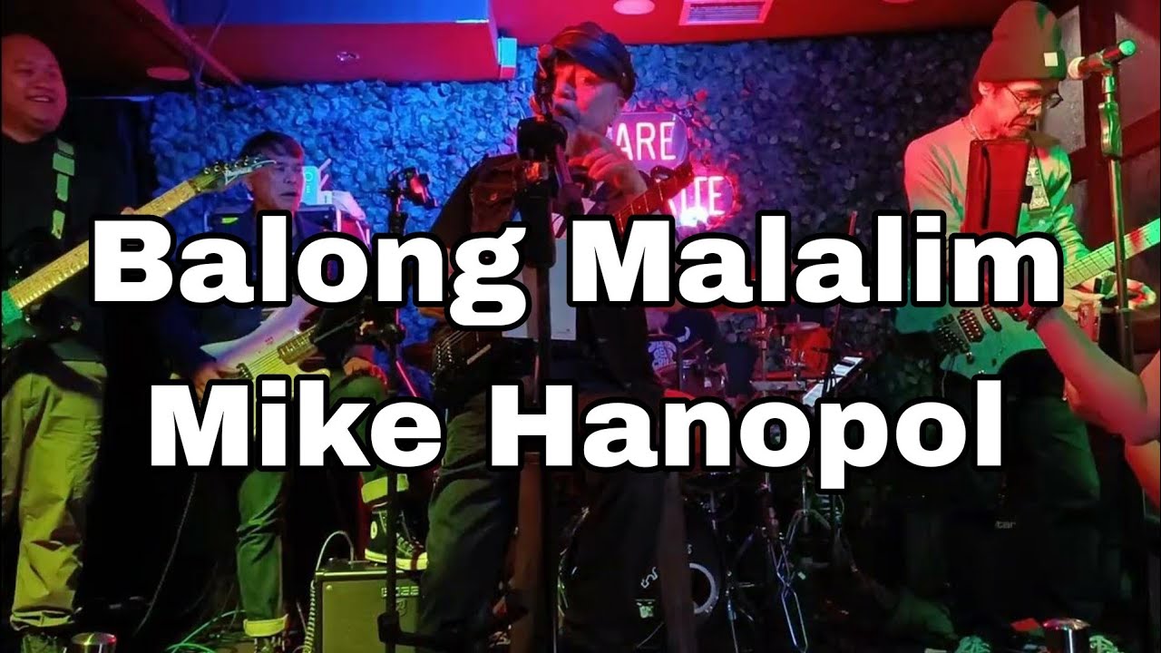 Balong Malalim Mike Hanopol live in Singapore 2023 - YouTube