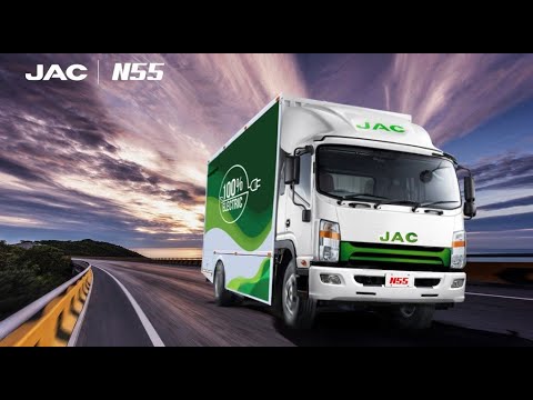 Nuevo JAC N55 Camión 100% eléctrico. - YouTube