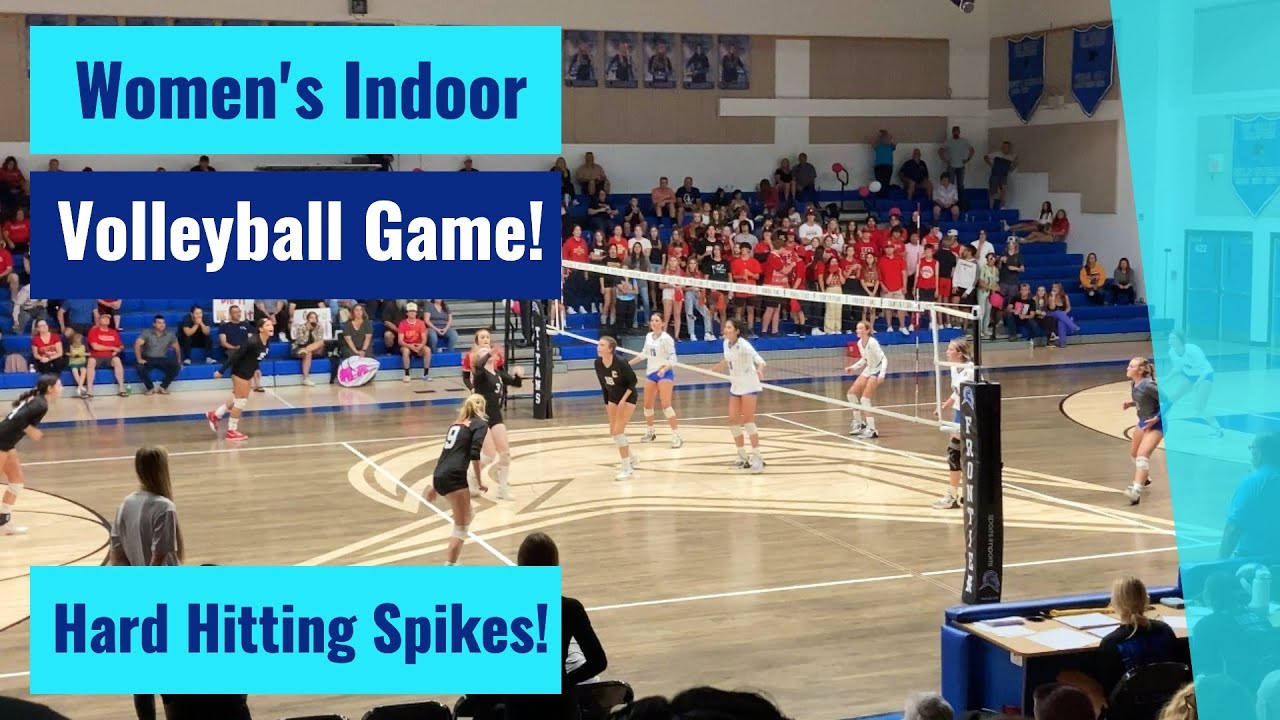 Women's Indoor Volleyball - HS Varsity Level - YouTube