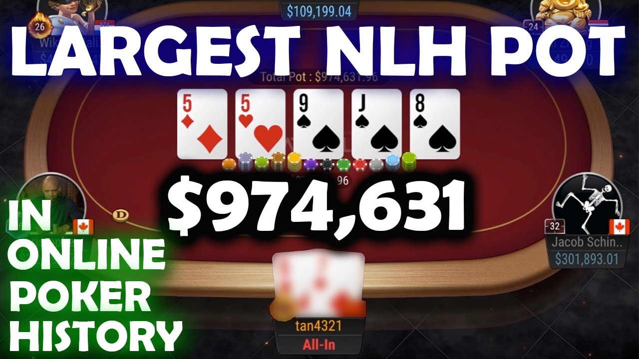 The BIGGEST NLH Online POKER Hand - YouTube