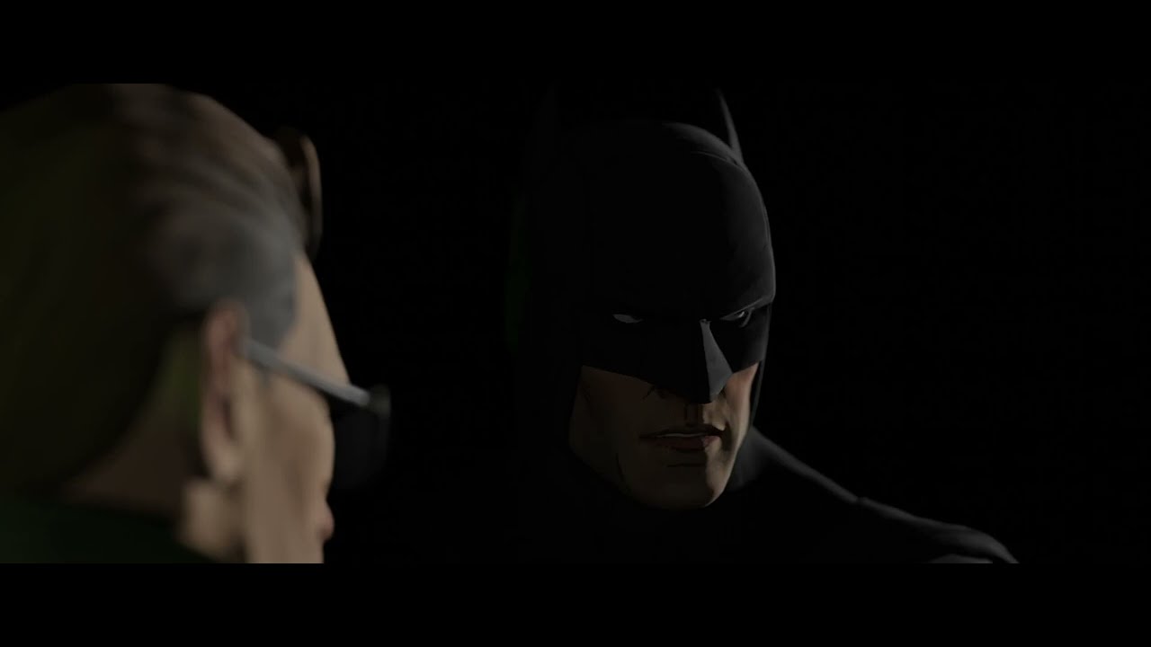 Who's the Mustache with the Broken Nose? The Batman Blender Animation ...
