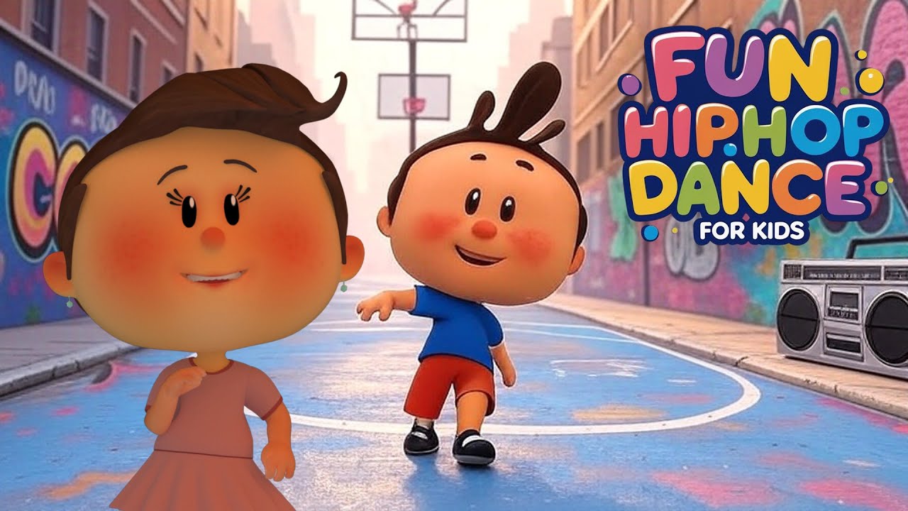 Kids Dance Animation 🎉 | Hip Hop, Zumba, Shuffle & Dance Moves for ...