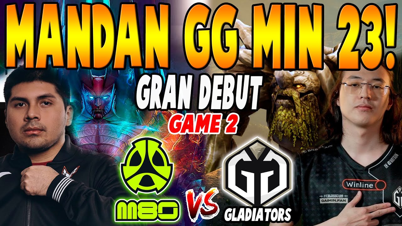 M80 vs GLADIATORS [GAME 2] BO3 - GRAN DEBUT "K1 HECTOR vs WATSON ...