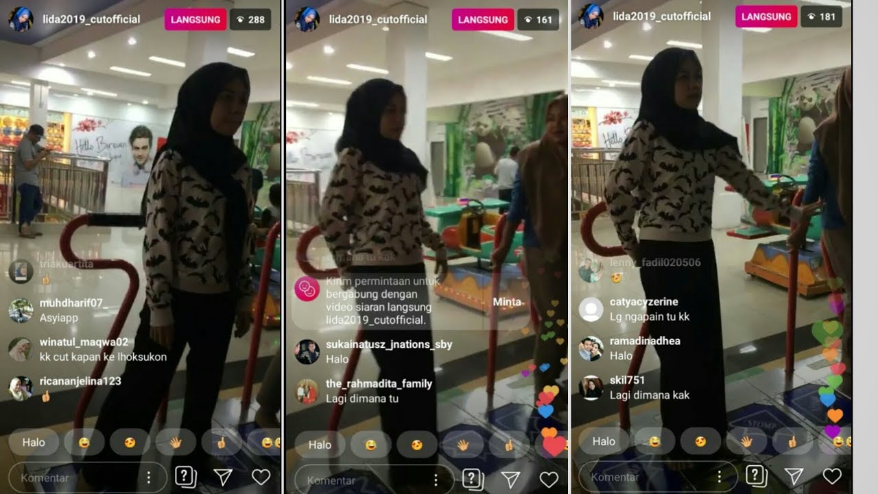 LIVE INSTAGRAM "CUT RIANDA ZUHRA" LIDA 2019 DI SUZUYA BIREUEN - YouTube