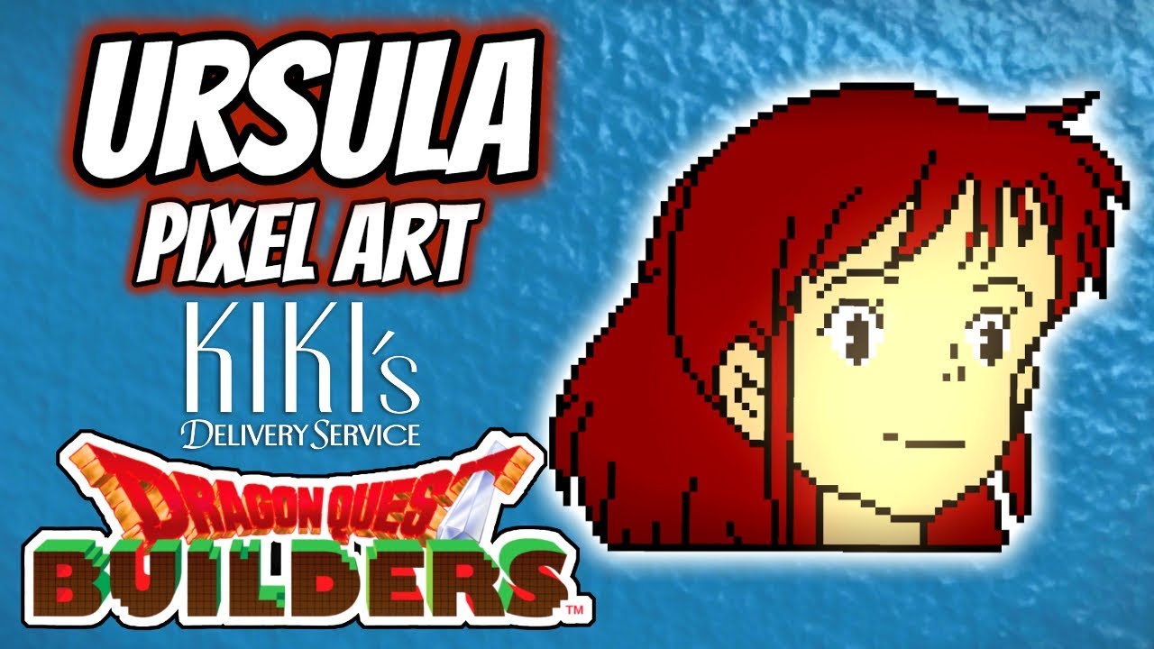 Dragon Quest Builders | Pixel Art - Ursula - YouTube