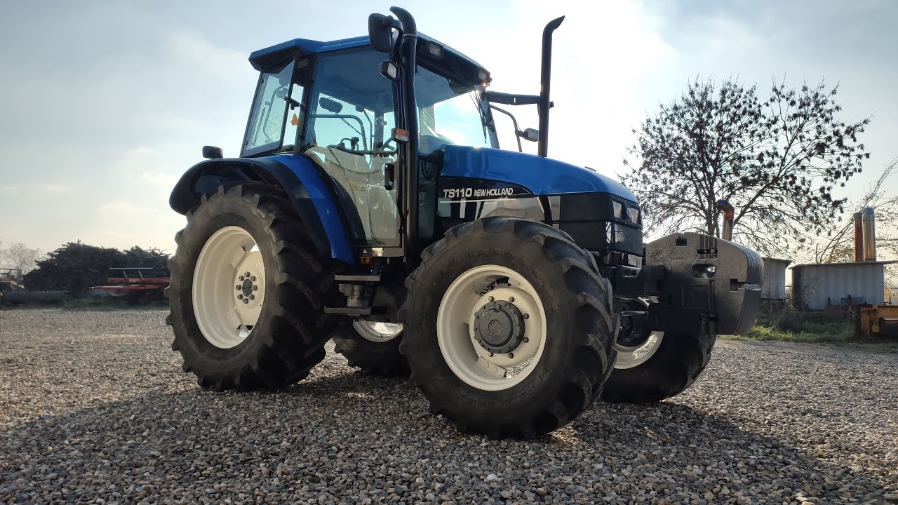 New Holland TS 110 | Restoration - Walk Around - On Board and Pure ...