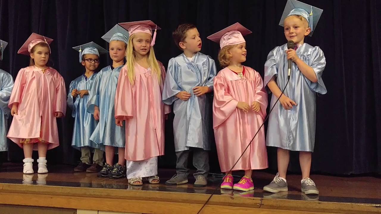 Kira's preschool Graduation - YouTube