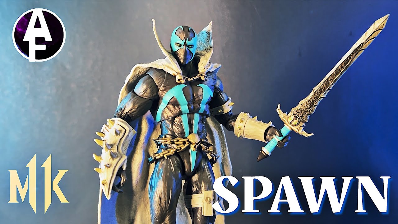 Mc Farlane | Mortal Kombat 11 | Spawn (Blue Variant) | ASMR Figure ...