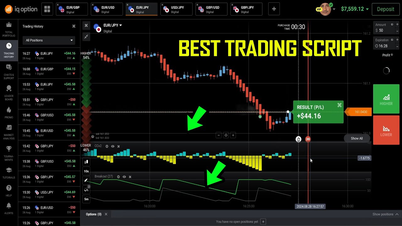 Best Iq Option Script 2024 Youtube