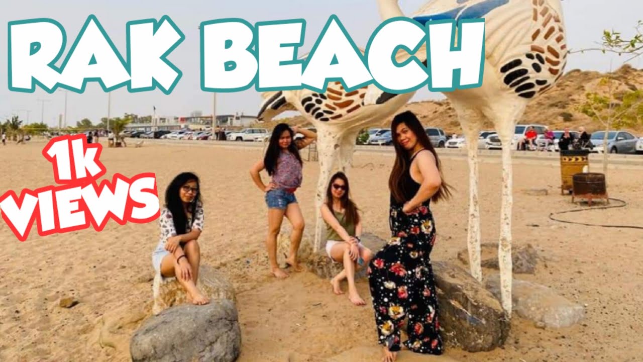 RAK BEACH #Rasalkhaimabeach #uaebeach #kabayanouting #tourist #budget # ...