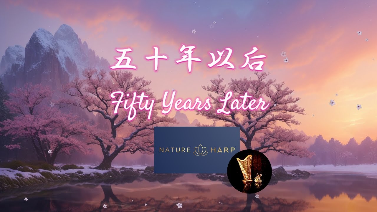 Harp Cover - Therapeutic【五十年以后 ~ Fifty Years Later 】 竖琴疗愈版 - YouTube