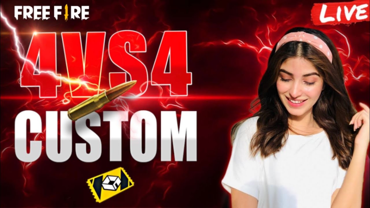 Live challenge 😡🤬Free fire Live ️custom rooms 😡😡Join and play with ...