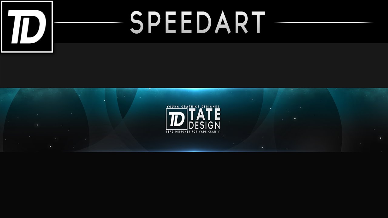 Clean 2D Channel Art | Photoshop Speed Art - YouTube