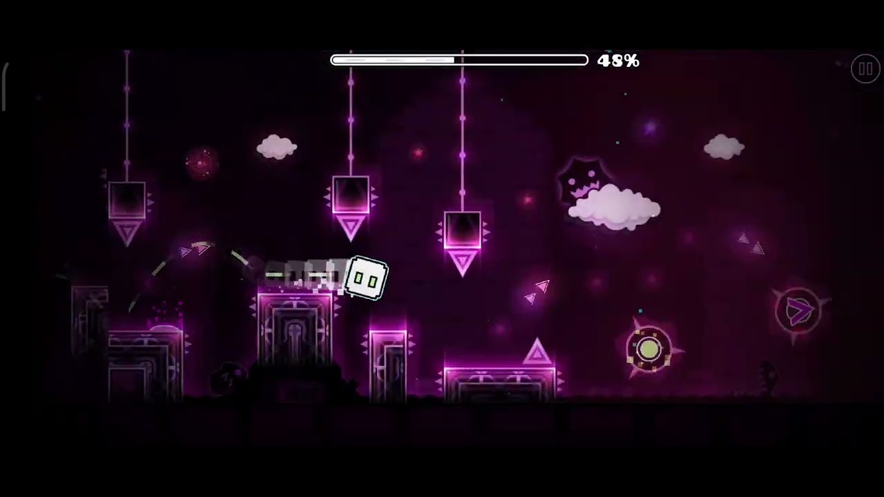 Iron Heart by @assing_GD (Harder 6*) All Coins | Geometry Dash 2.205 ...