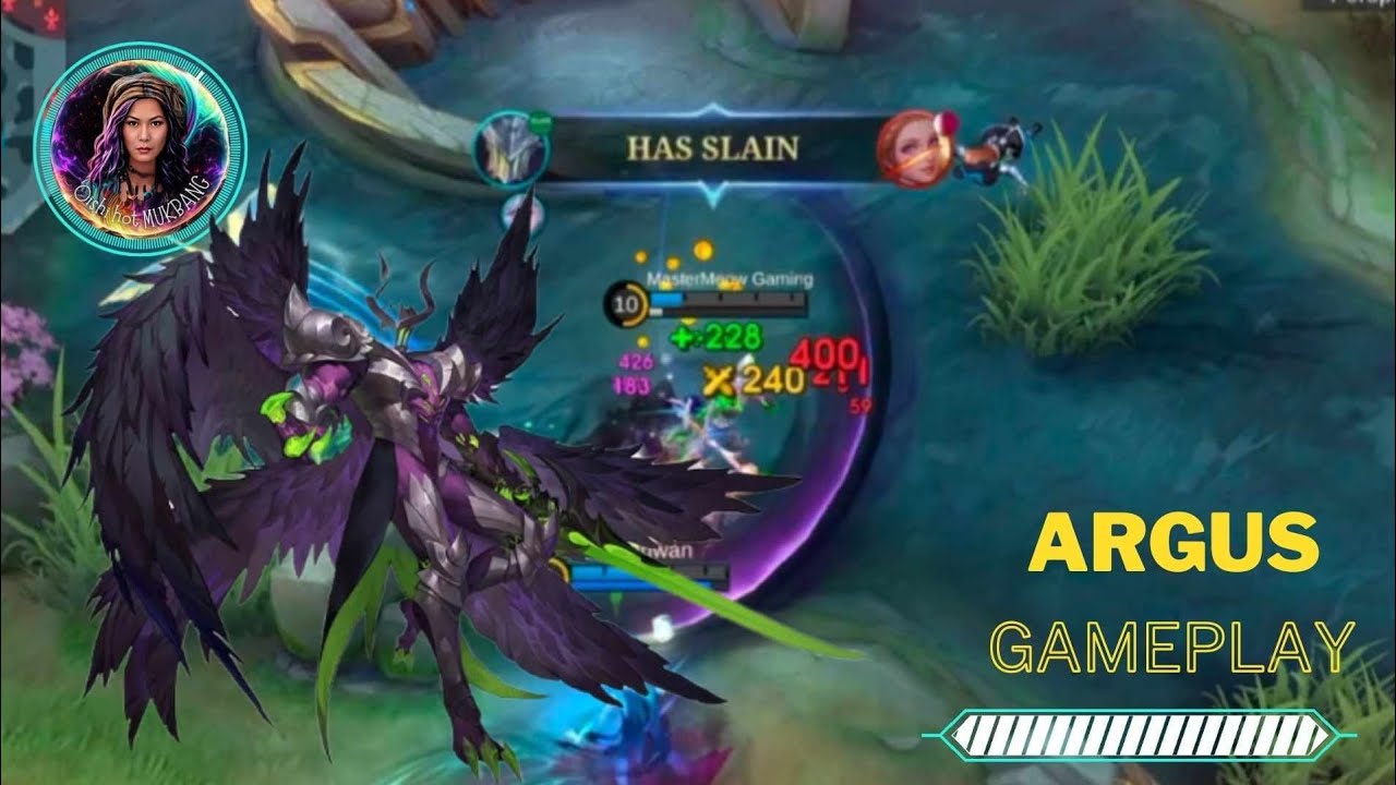 ARGUS GAMEPLAY 2024 #viral #gaming #gamer #trending #mlbb #games # ...