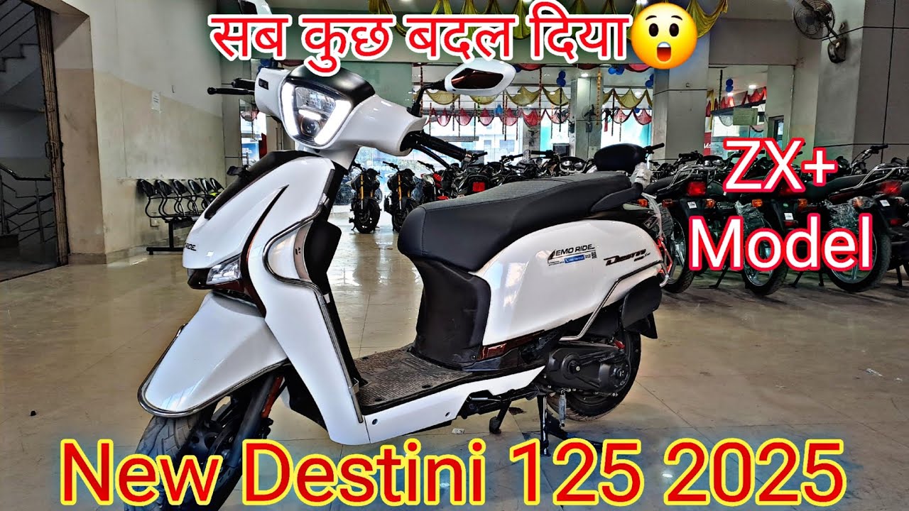 2025 All New Hero Destini 125 Detailed Review! New Hero Destini ...