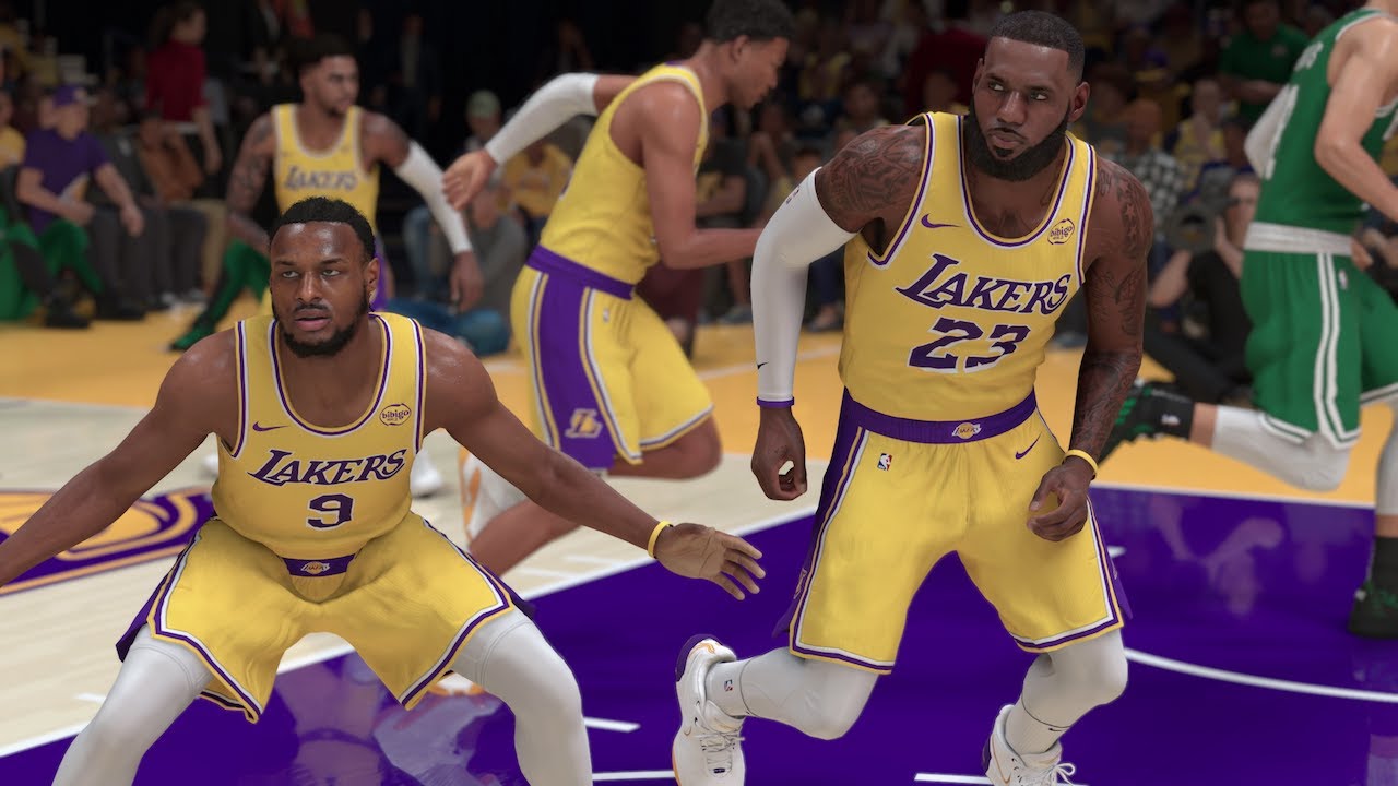 NBA 2K25 Gameplay - Los Angeles Lakers vs Boston Celtics - NBA 2K25 PS5 ...