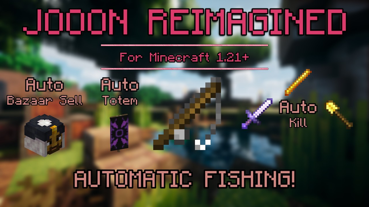 Hypixel Skyblock: AUTOMATIC FISHING! (JOOON REIMAGINED V2!) [MINECRAFT ...