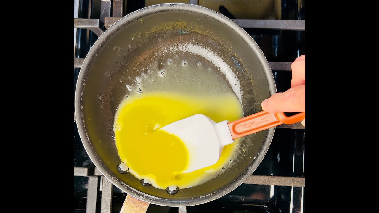 How to Make a Lemon Butter Emulsion Sauce with Chef Lou - YouTube