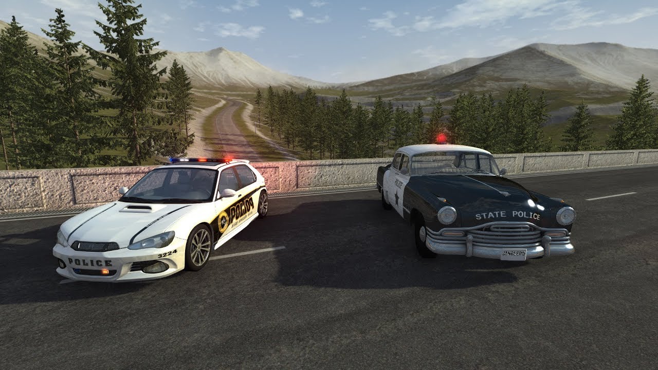 Police car testing - YouTube