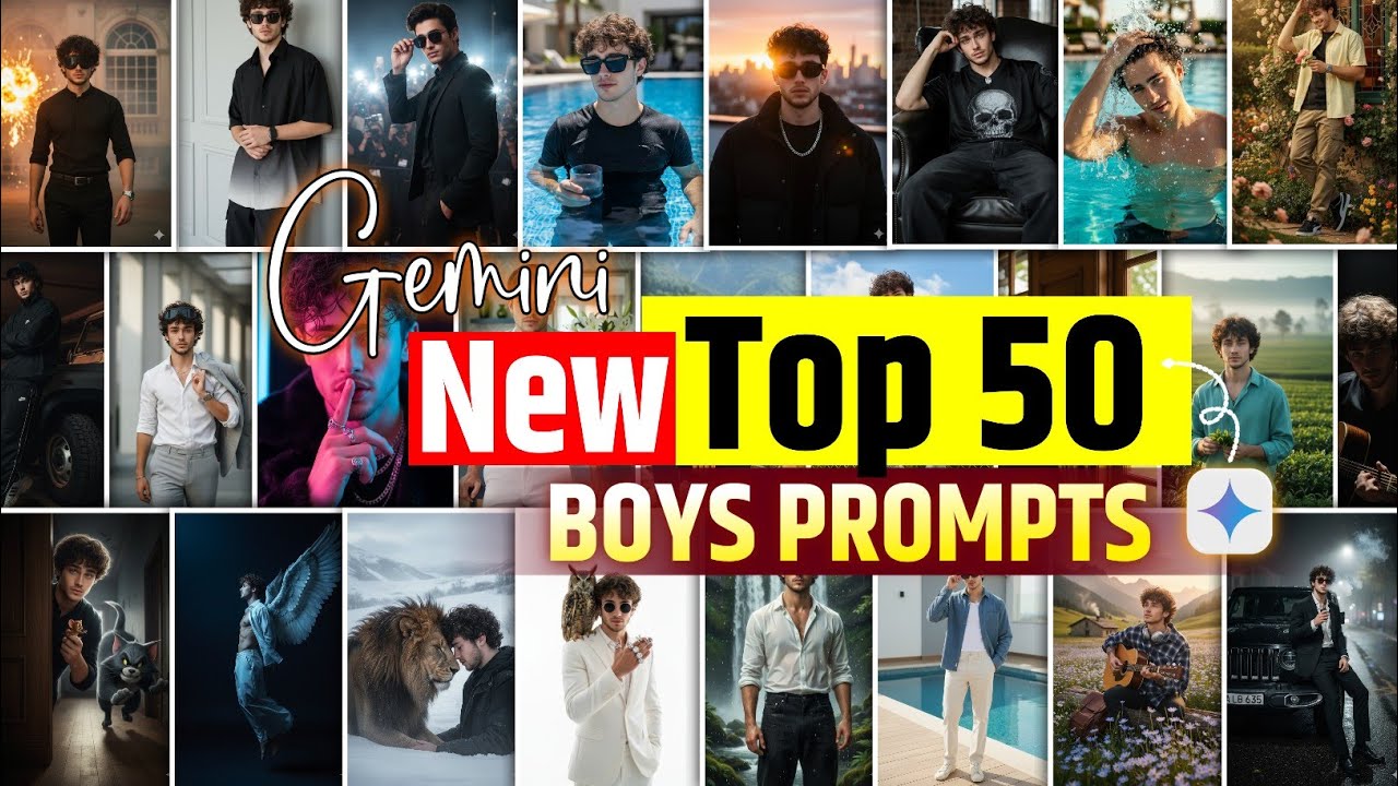 Trending Gemini Ai Prompts For Boys | Best 50 Boys Prompts | New ...