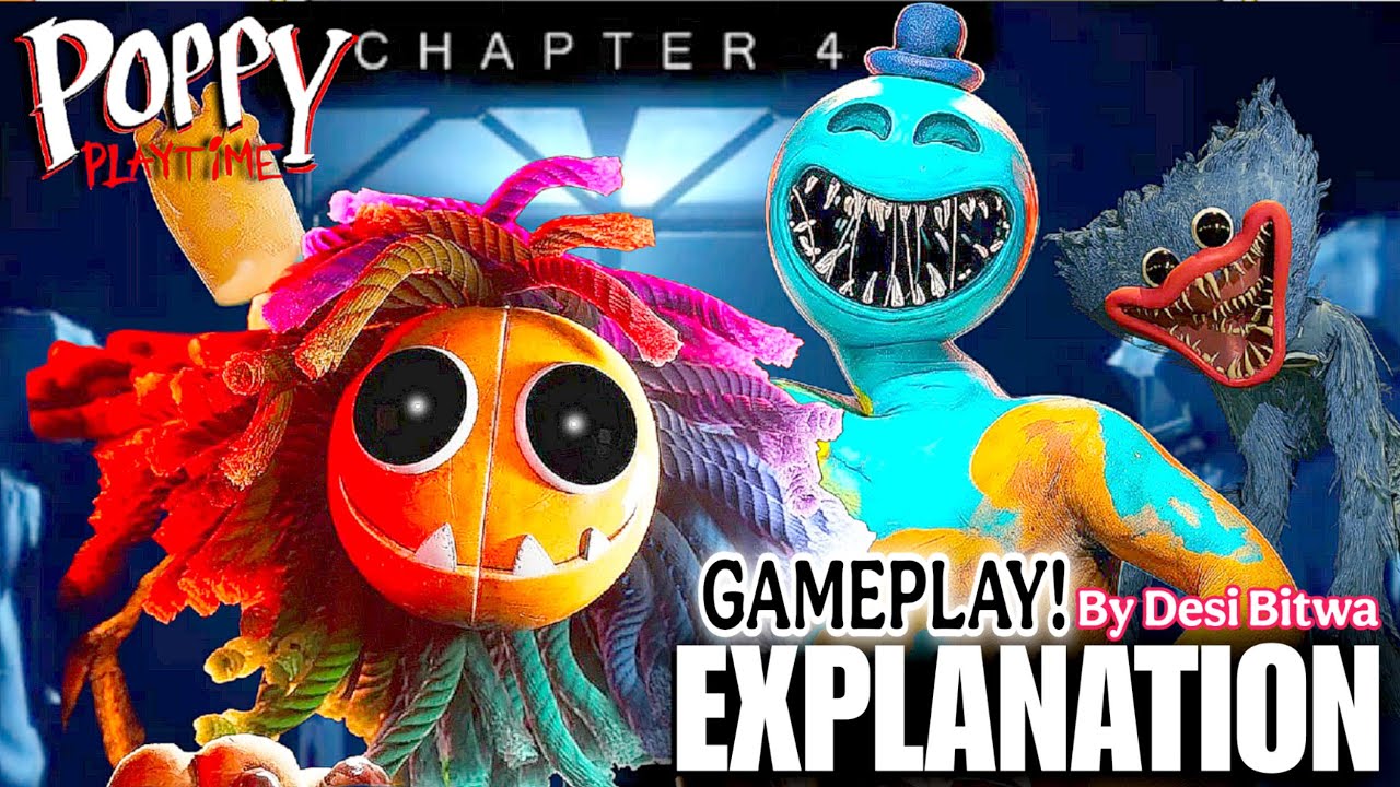 Poppy Playtime Chapter 4 | Real Story Explained Gameplay - YouTube