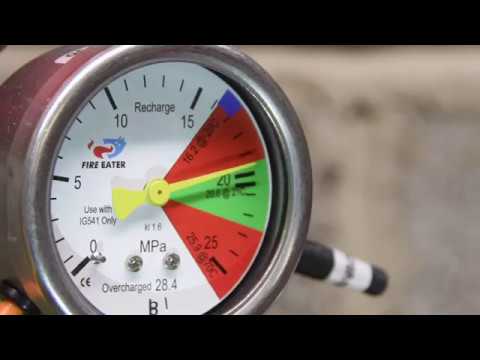 Fire Eater INERGEN Discharge - YouTube