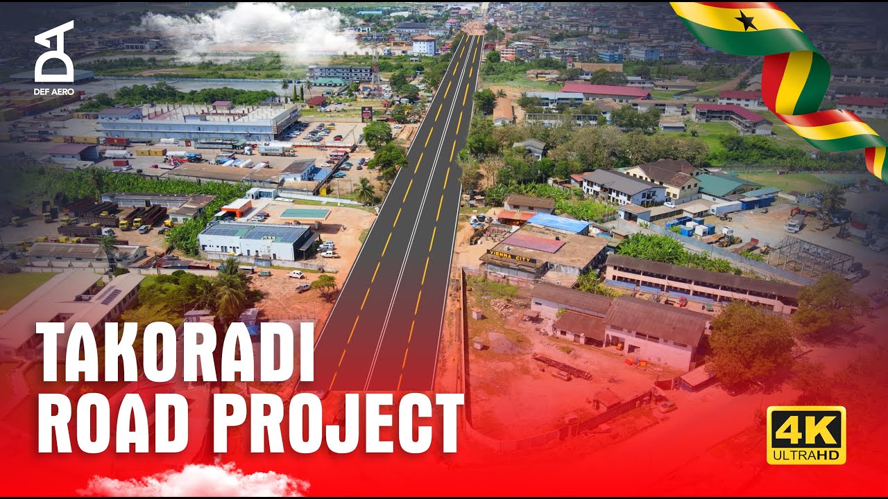 Unveiling Takoradi's Thrilling Road Construction Transformation - YouTube
