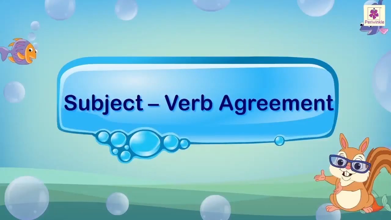 Subject - Verb Agreement | English Grammar & Composition Grade 5 ...