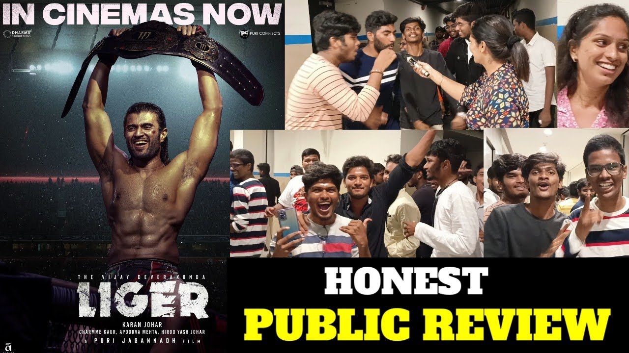 Liger Night Show Public Review | Liger Public Reaction | Liger Public ...