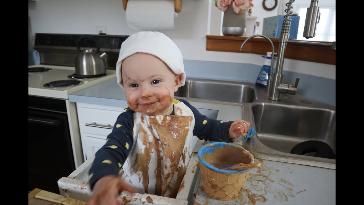 Little chefs make nice cream - YouTube