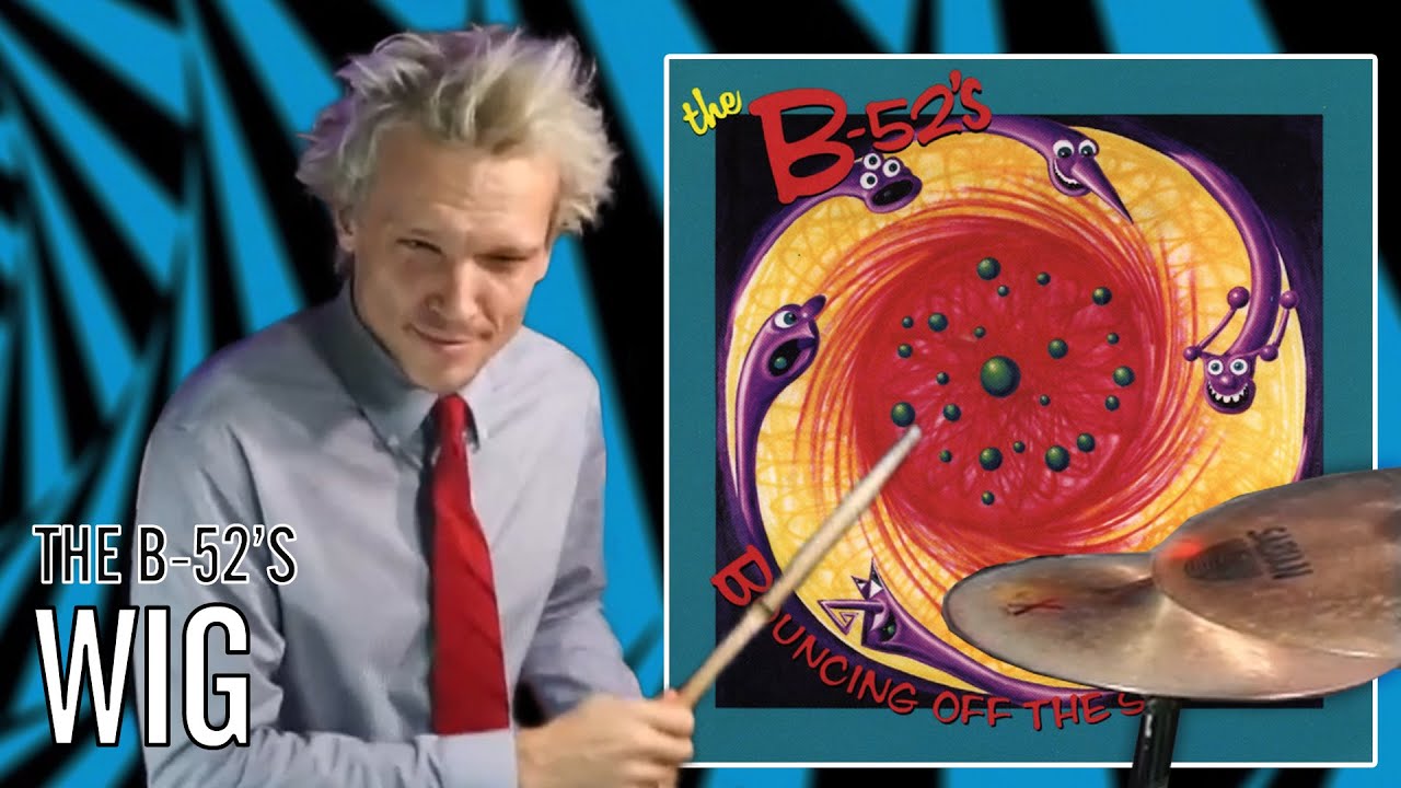 The B-52's - Wig | Office Drummer [Blind Playthrough] - YouTube