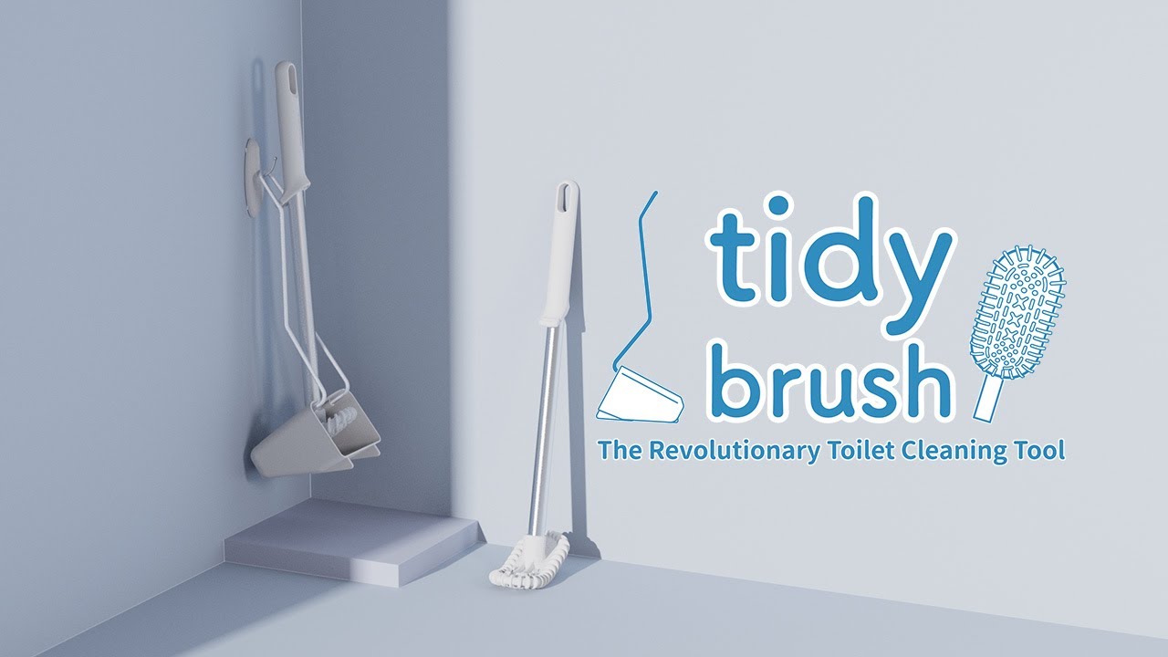 Tidy Brush | Revolutionary Toilet Cleaning Tool - YouTube