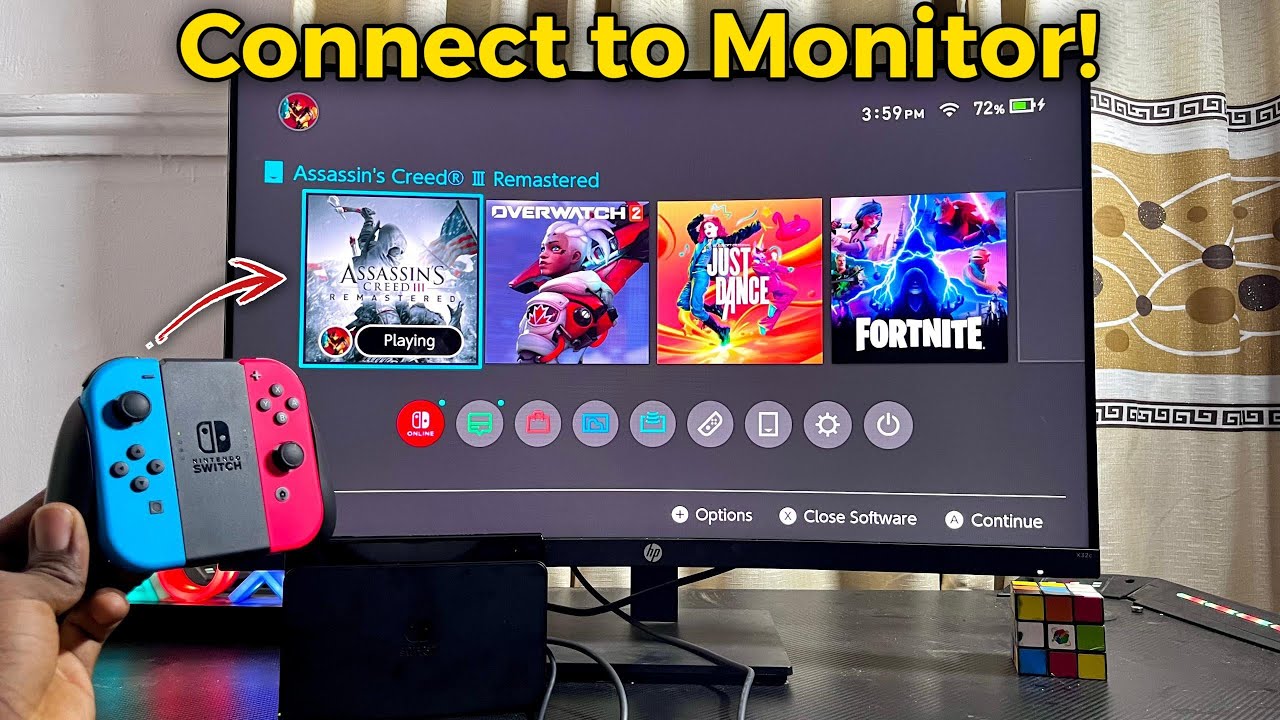How to Connect Your Nintendo Switch to Monitor - YouTube