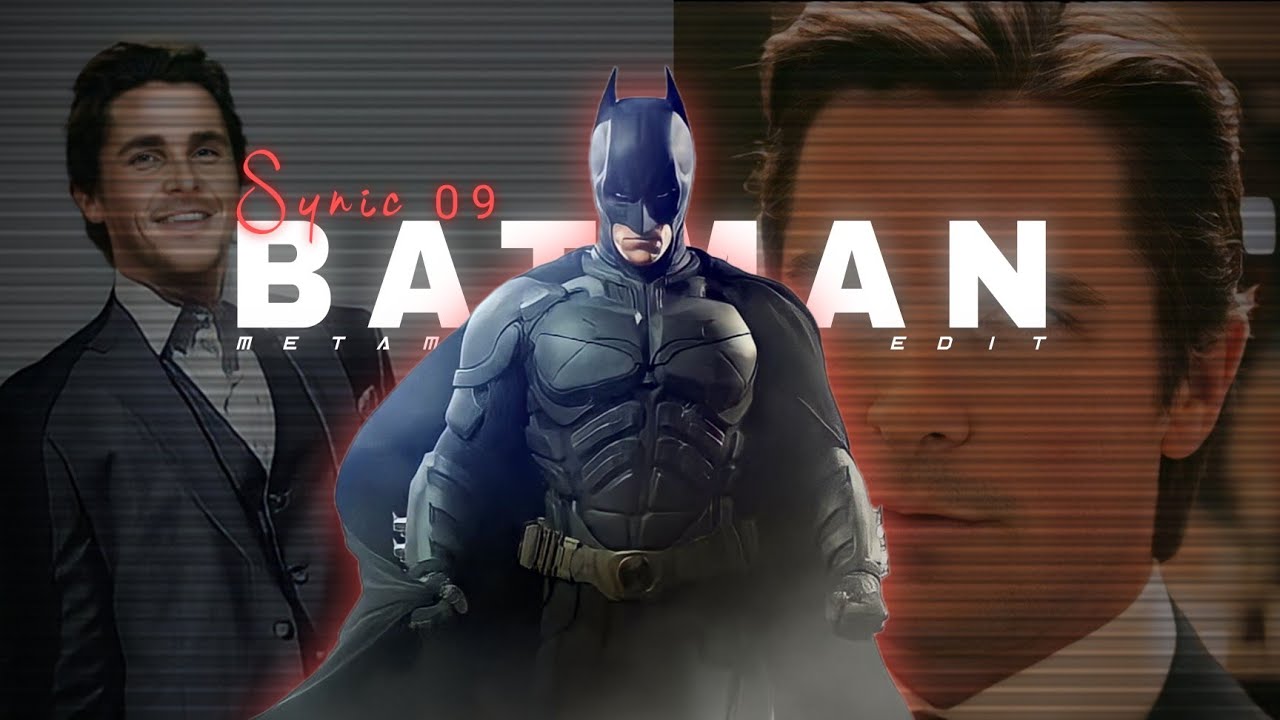 METAMORPHOSIS - BATMAN EDIT | Ae Inspired Edit 🥵 | Cristian Bale ...