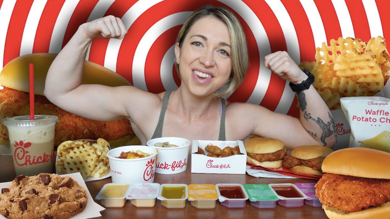 THE CHICK-FIL-A MENU CHALLENGE - YouTube