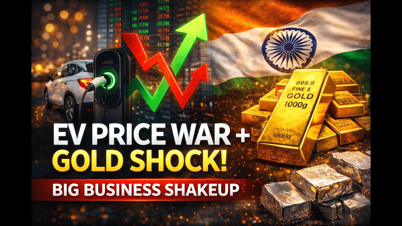 EV Price War + Gold Shock! Amazon, Tata, Vodafone, Zomato | Business ...