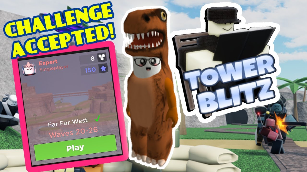 [NEW] Win Strat For Far Far West Challenge in Tower Blitz (Roblox) December 2022 - YouTube