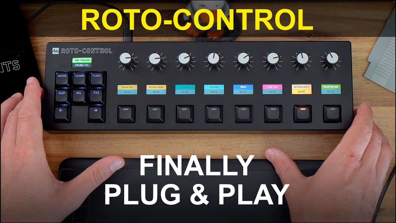 Mixing Has Never Been This Fun! ROTO CONTROL + Bitwig Studio (Full Review) - YouTube