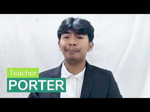 【Kimini英会話】 Teacher PORTER - YouTube