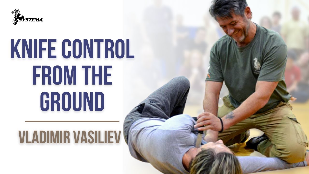 Knife control from the ground - YouTube