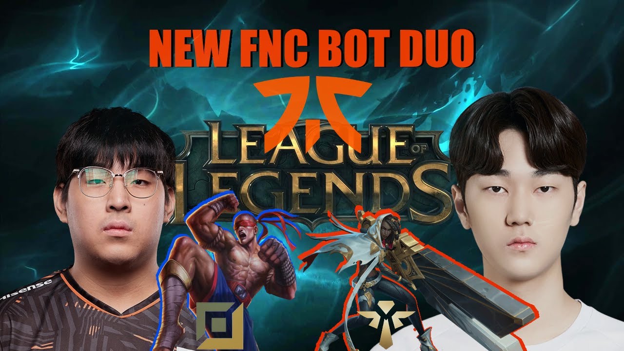 Fnatic NEW botlane - Noah & Jun [Lee & Senna] - YouTube