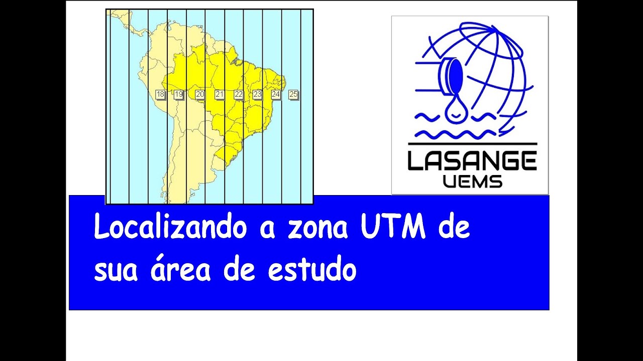 Encontrando a Zona UTM de sua área de projeto - YouTube