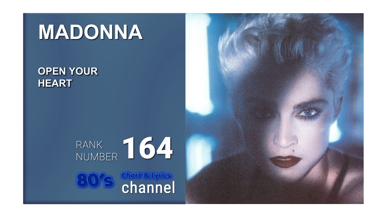 MADONNA - OPEN YOUR HEART - YouTube
