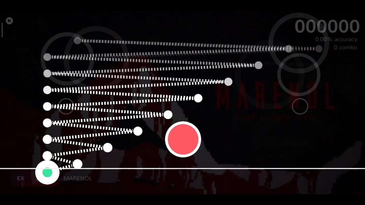 [Cytoid] - Marenol Leaf - [EX LV 14] Chart view - YouTube