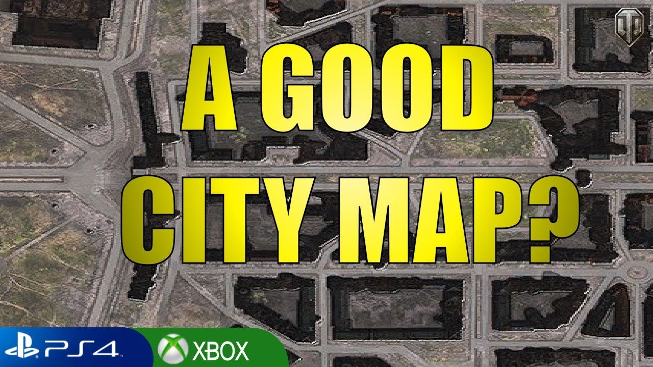 THE BEST CITY MAP? - World of Tanks Console - YouTube