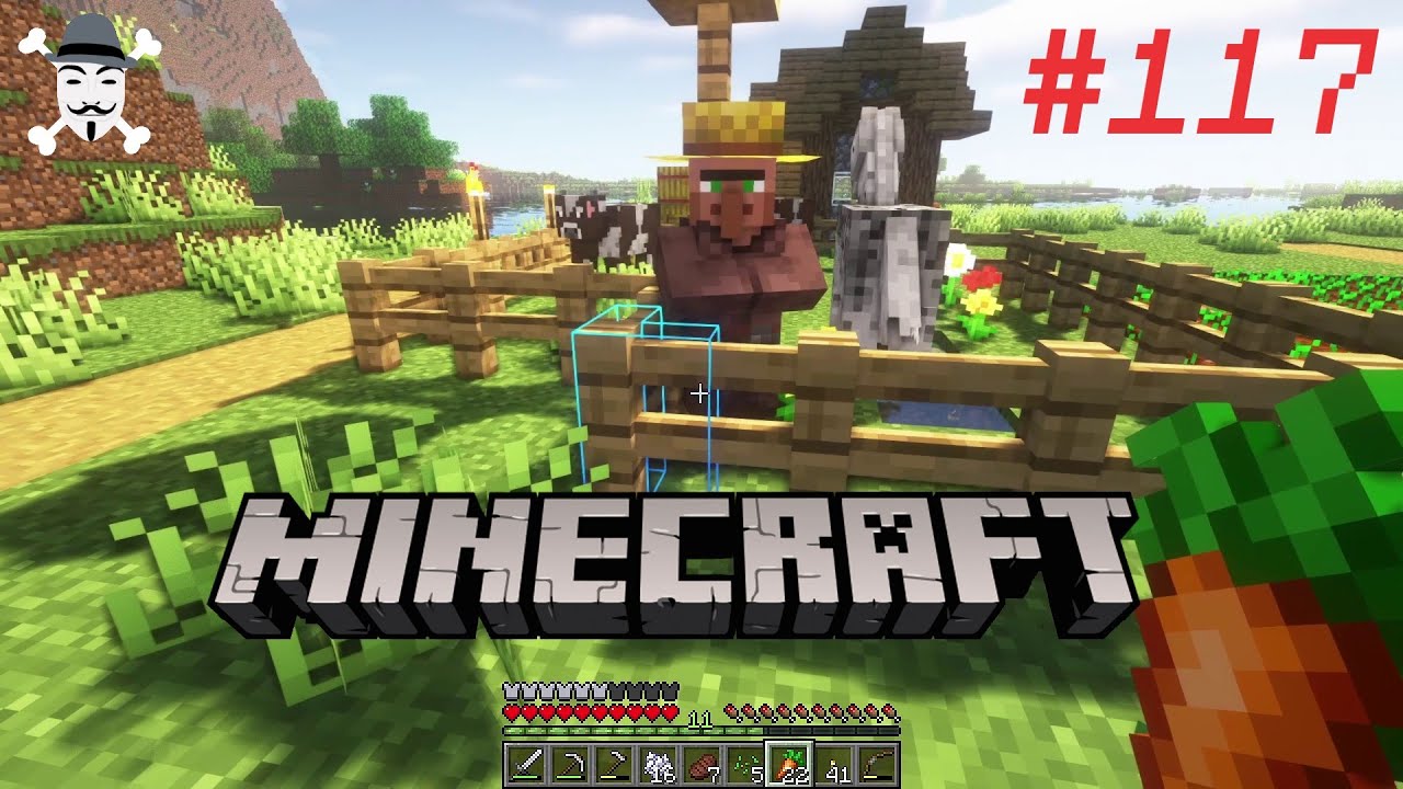 MINECRAFT#117: Jetzt wird wieder in die Hände gespuckt, Villager ...