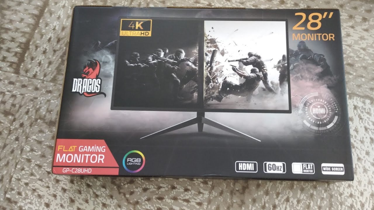 Dragos Monitör Alınır mı Dragos Edgeless GP-C28UHD İnceleme Dragos 4K ...